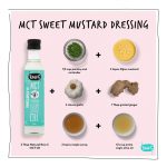 MCT Sweet Mustard Salad Dressing - Raw C
