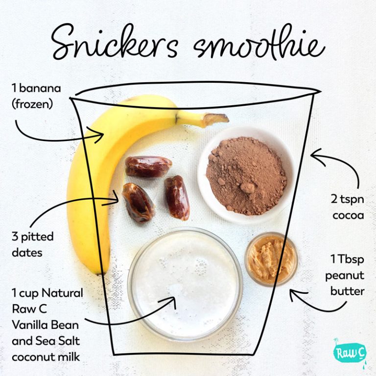 Snickers Smoothie – Raw C