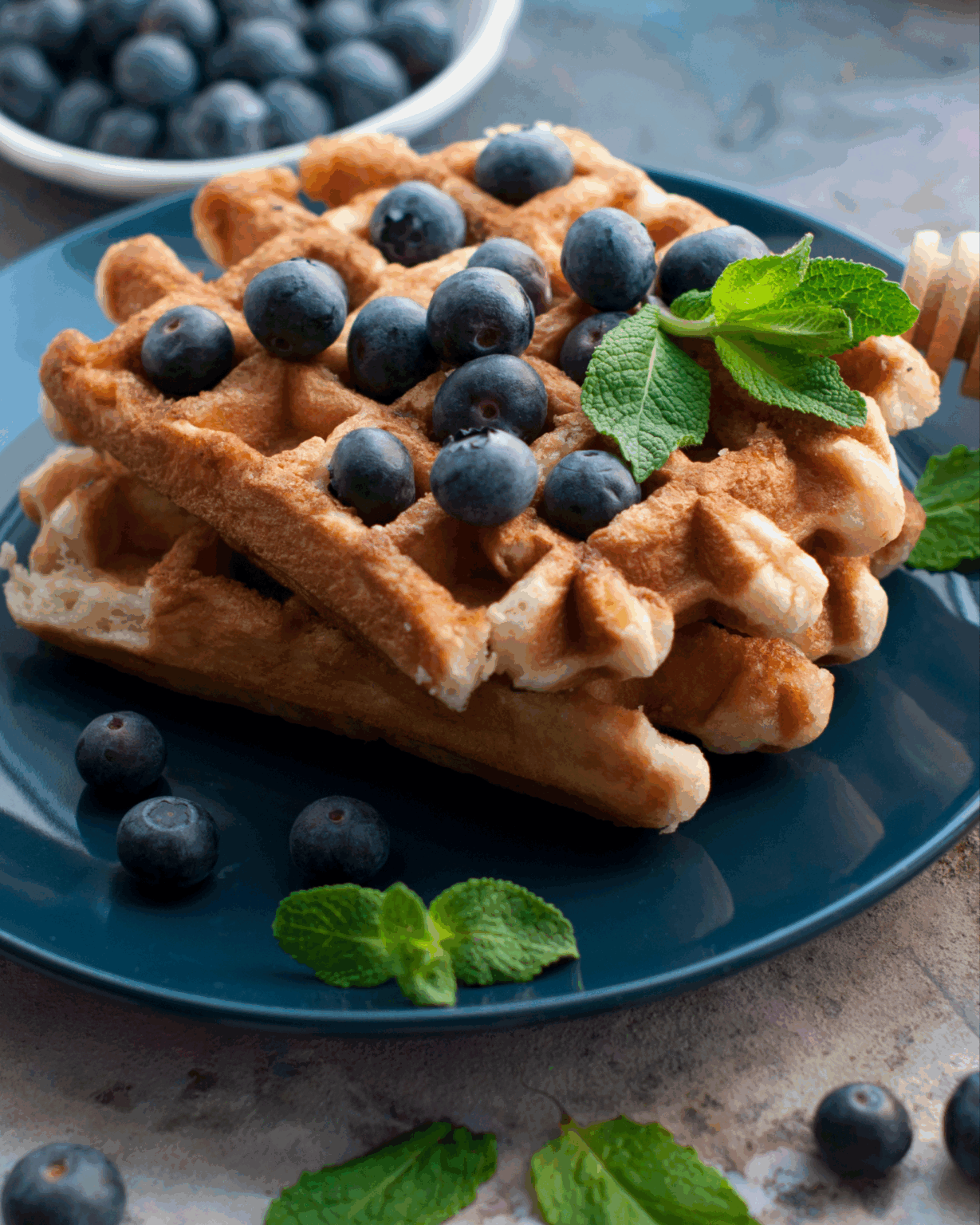 MCT Oil Protein Waffles – Raw C